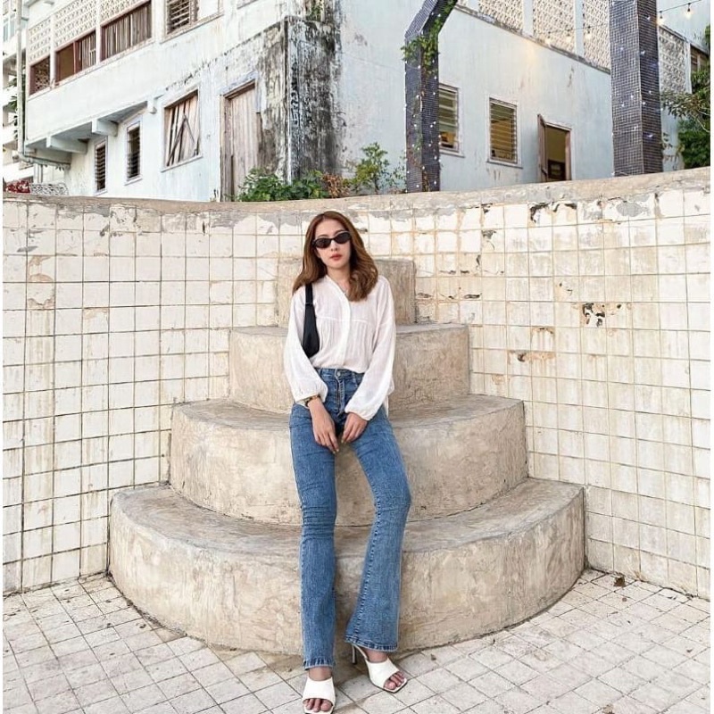 Jual CUTBRAY JEANS HIGHWAIST KOREAN STYLE HANGOVER JEANS VOLL 2 | Shopee Indonesia