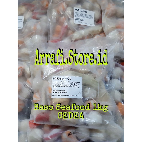 Jual Baso Seafood CEDEA 1kg | Aneka Bakso Seafood CEDEA 1kg | Mix ...