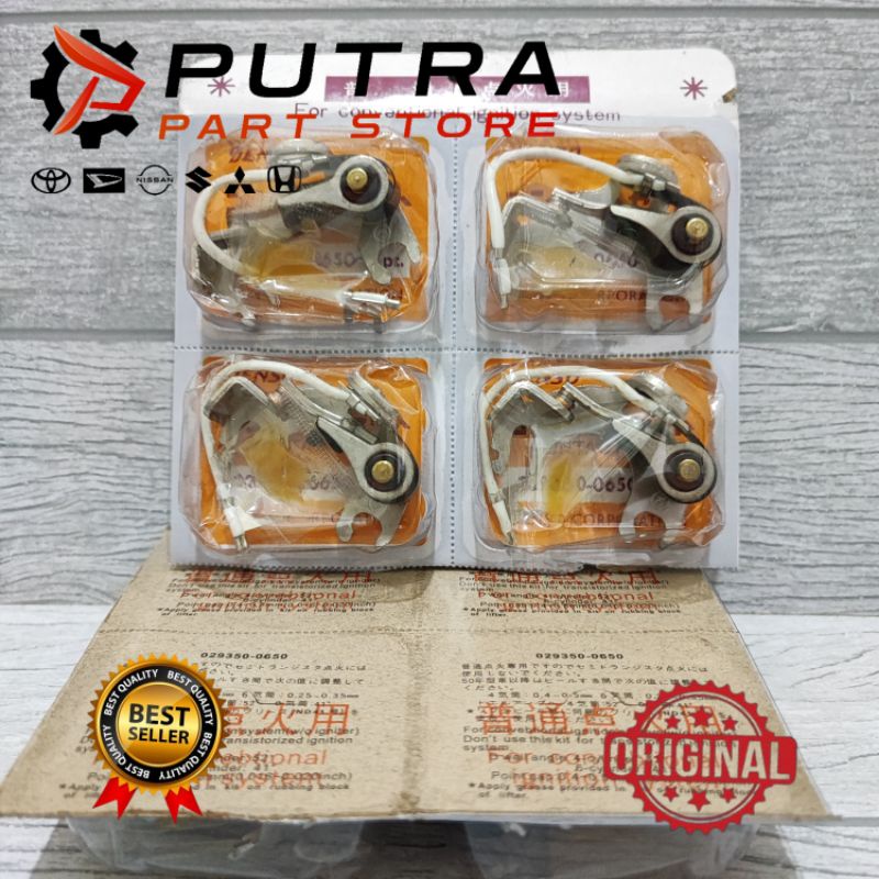Jual PLATINA DENSO CONTACT POINT ZEBRA ESPASS HIJET HARDTOP HIACE BENSIN Original | Shopee Indonesia