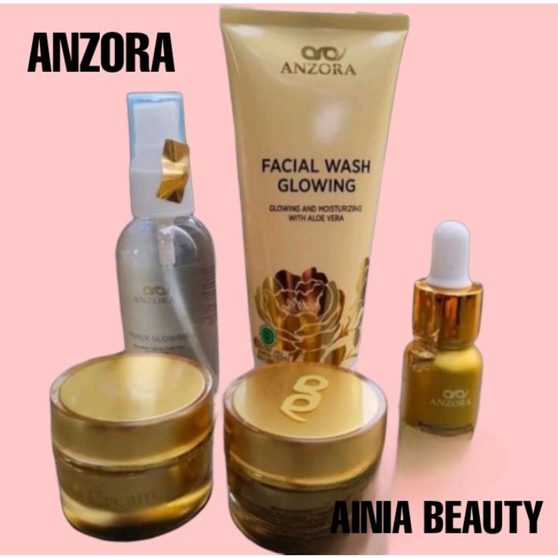 Jual ANZORA GLOWING PAKET LENGKAP | Shopee Indonesia