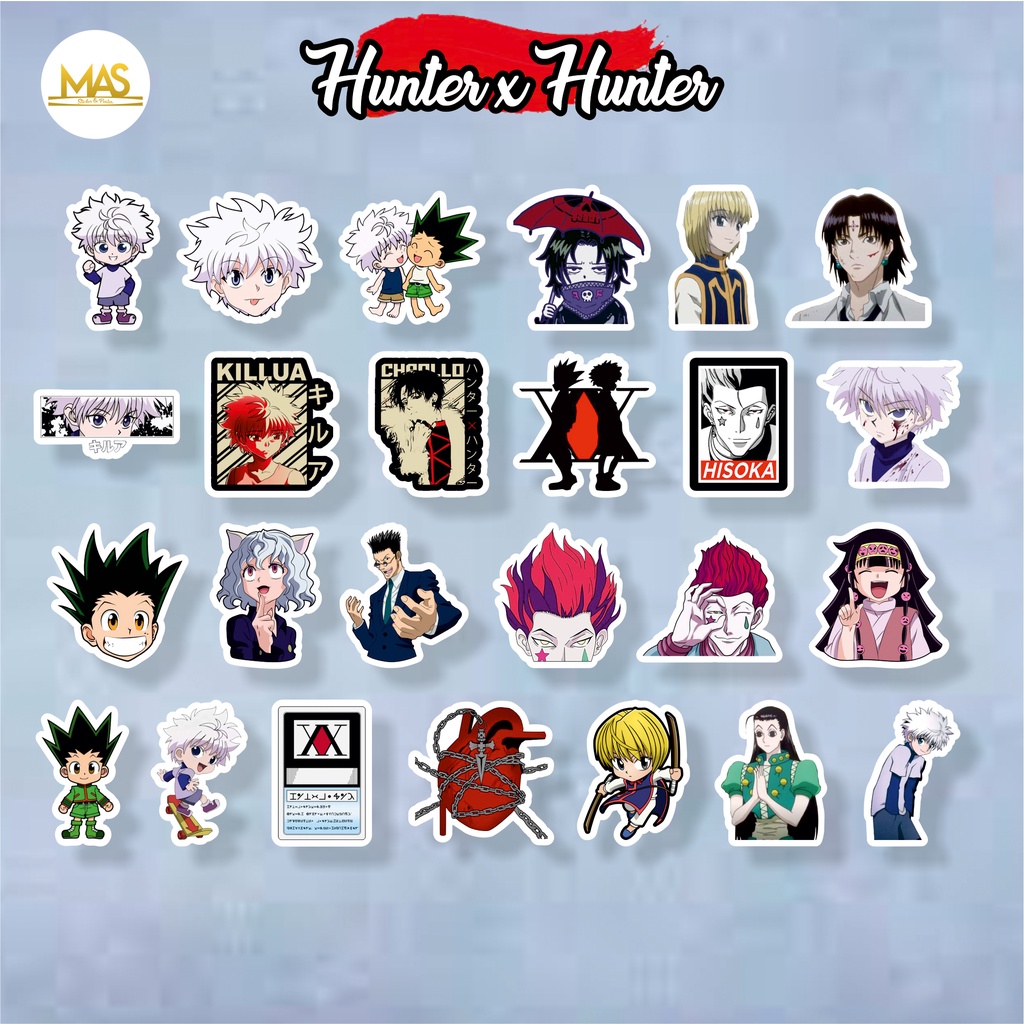 Jual Sticker Anime Hunter x Hunter ( scrapbook, coverbook, tumblr ...