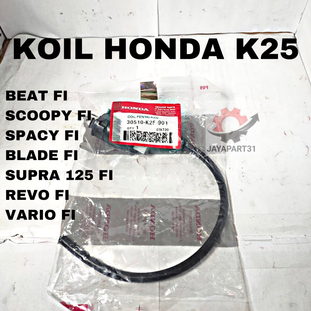 Jual COIL KOIL HONDA K25 ORI AHM BEAT FI SCOOPY FI BALDE FI REVO FI ...
