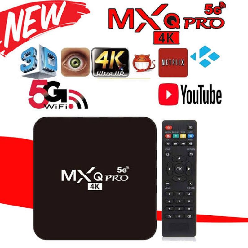Jual Android TV Box MXQ Pro 5G 2G+16G /Smart TV 4K Ultra HD MXQ PRO 4K 5G | Shopee Indonesia