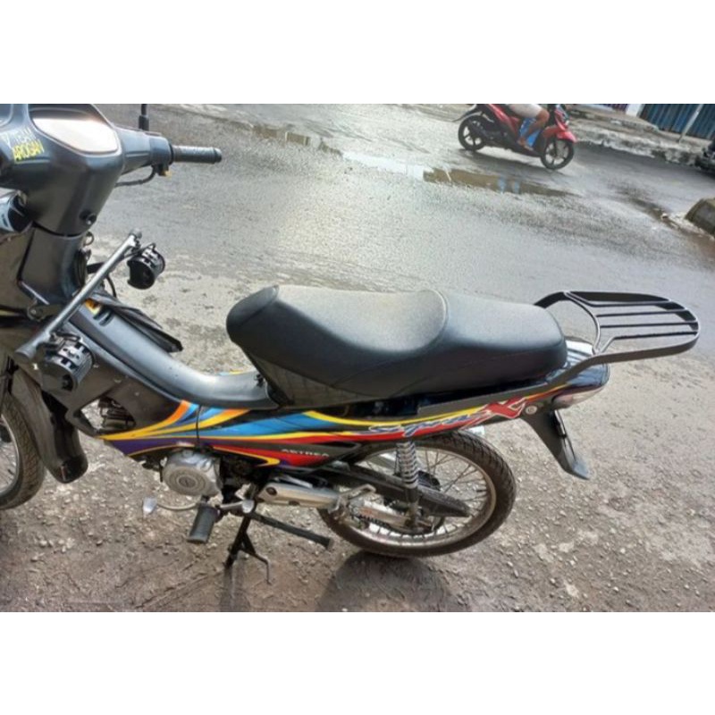 Jual Jok Modif Custom Jok Supra X Lama/Supra Fit 110 Lama Kulit MBtech ...