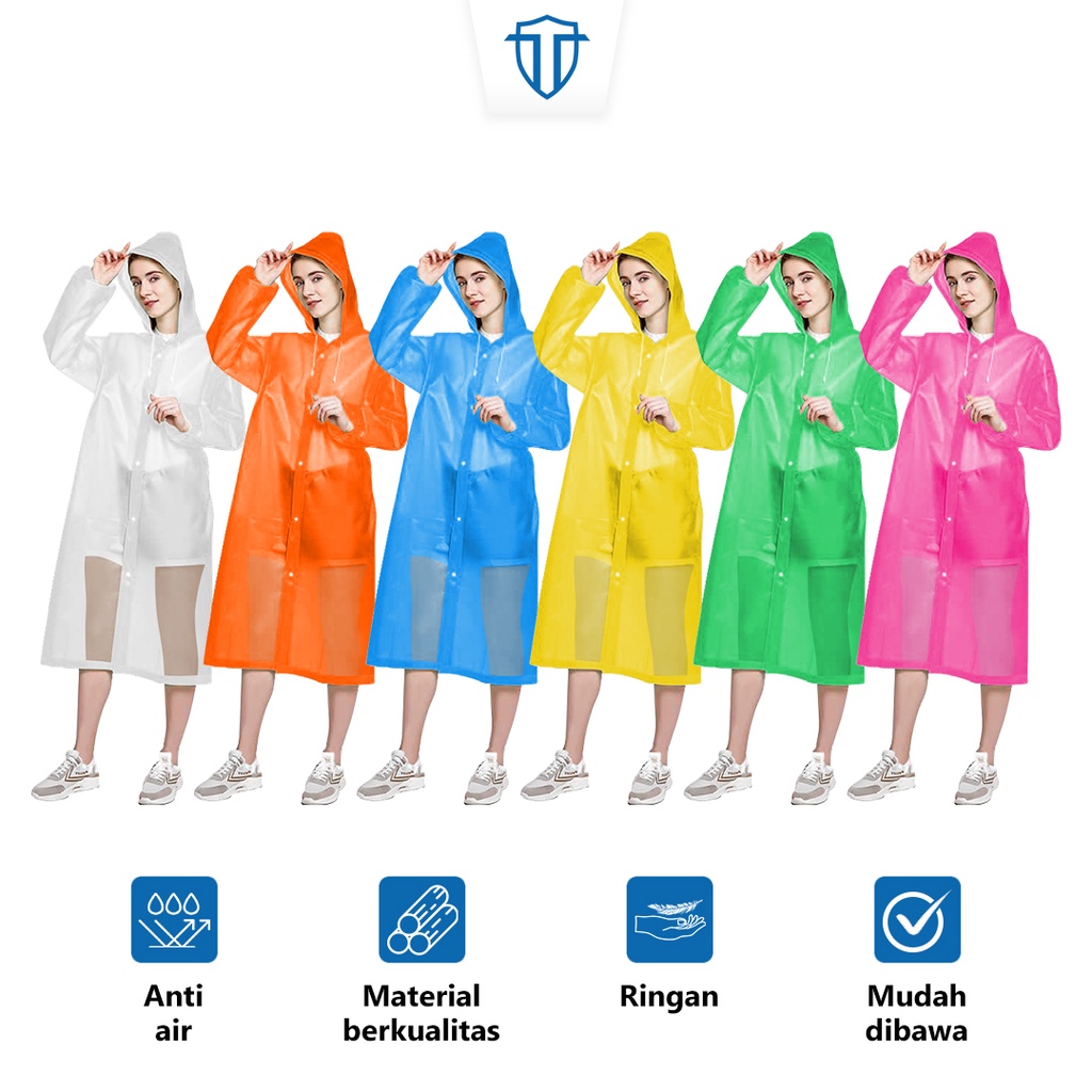 Jual Rain Coat Jas Hujan Jas Hujan Pria Wanita Terbaik Anti Rembes As ...
