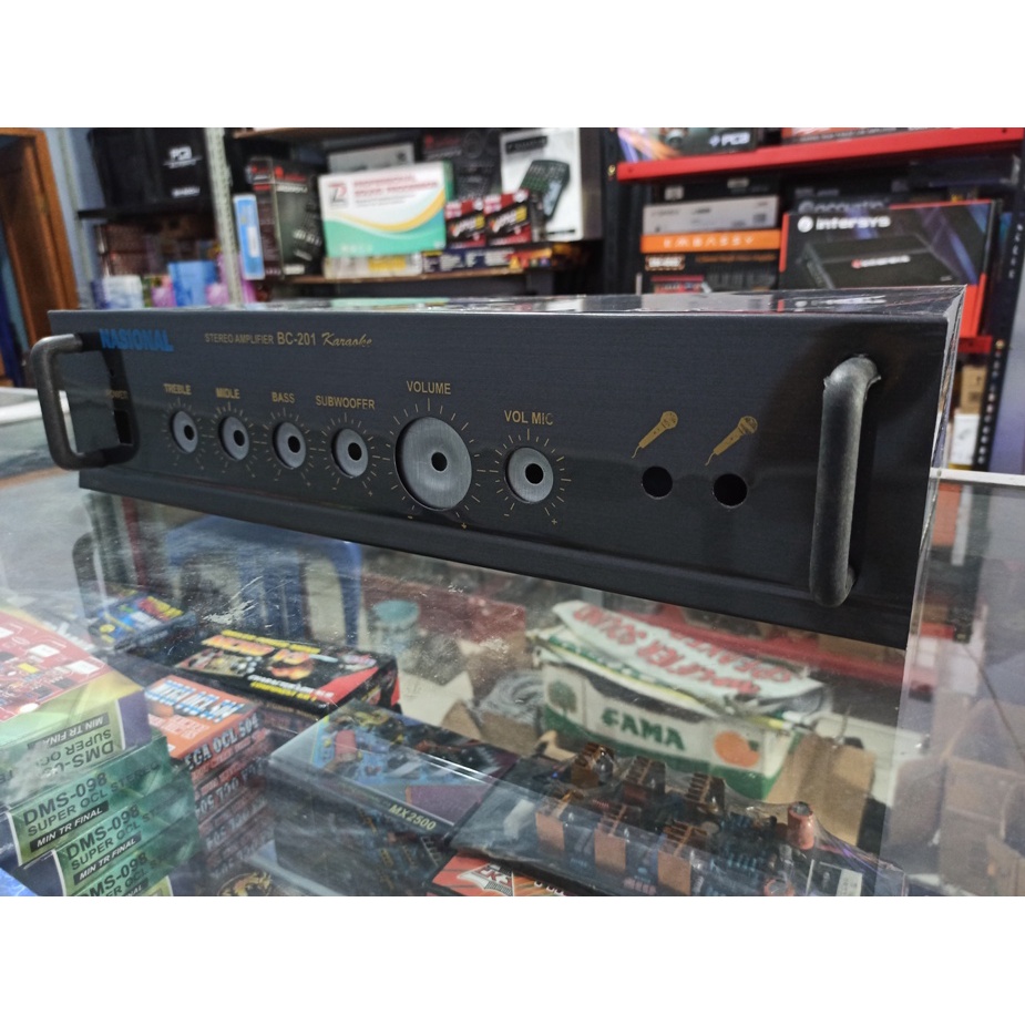 Jual BOX POWER AMPLIFIER SOUND SYSTEM BC201 KARAOKE BOSTEC / NASIONAL MURAH | Shopee Indonesia