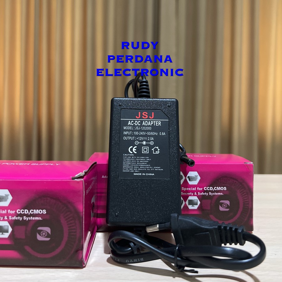 Jual ADAPTOR 12V 2A MURNI 12 VOLT 2 AMPERE | Shopee Indonesia