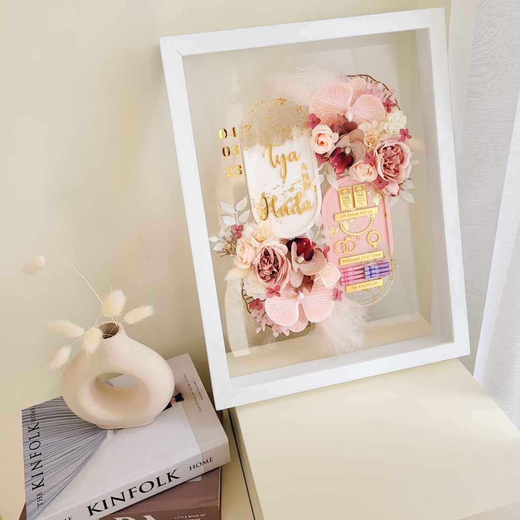 Jual Mahar Resin Oval 30X40- Mahar Pernikahan - Mahar Akrilik - Mahar ...