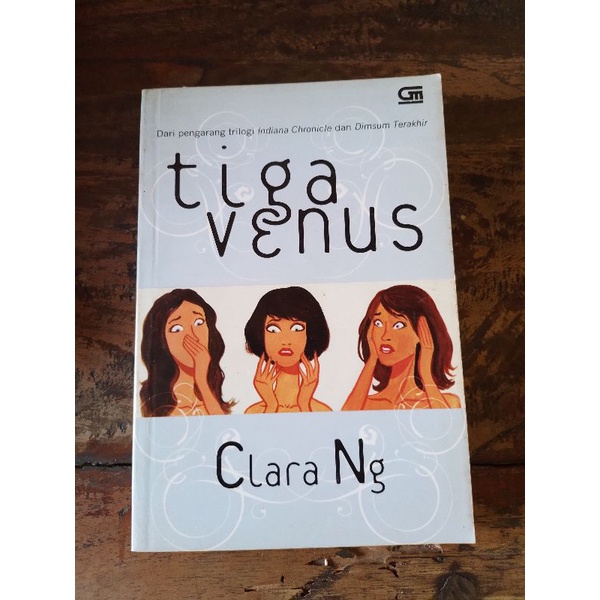 Jual Buku "Tiga Venus". Clara Ng | Shopee Indonesia