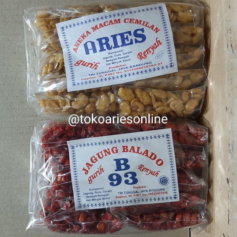 Jual Cemilan Kacang Koro/ Jagung Pedas (isi 10 pcs) | Shopee Indonesia