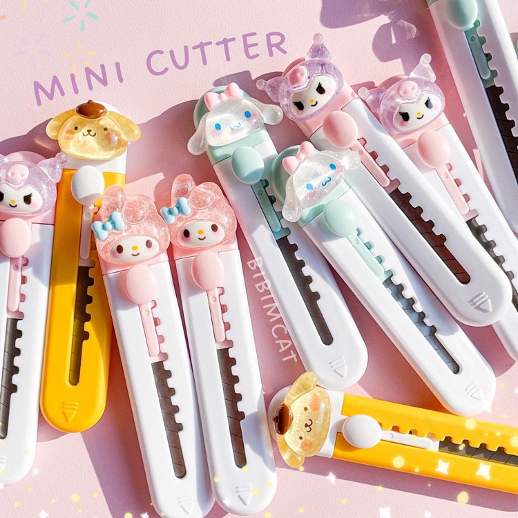 Jual Mini Cutter Karakter Lucu Sanrio / Cutter Mini Sanrio / Sanrio ...