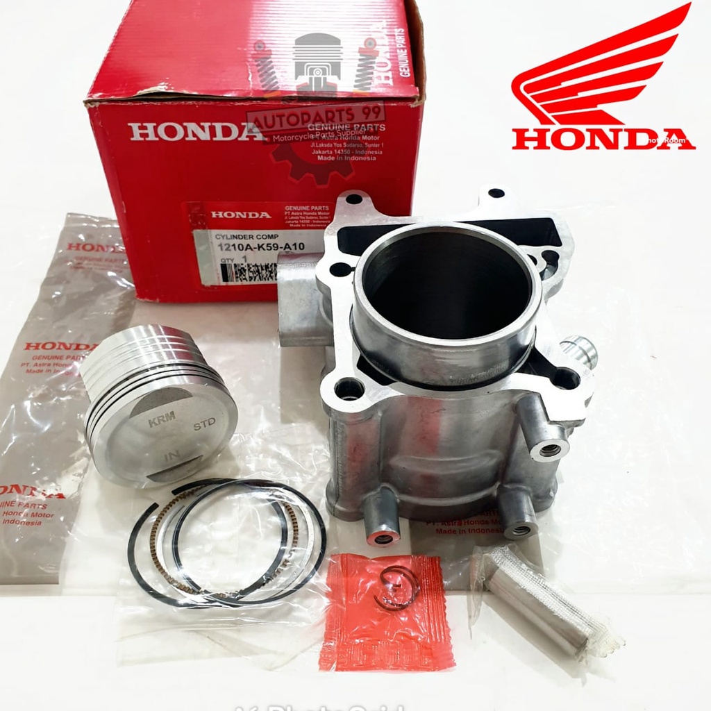 Jual Blok Seher Honda Vario 150 PCX 150 ADV 150 Original Honda Blok Seher K59 Cylinder Comp Set ...