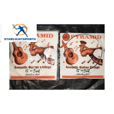 Jual senar gitar pyramid akustik no 3 1 pack isi 12 pcs | Shopee Indonesia