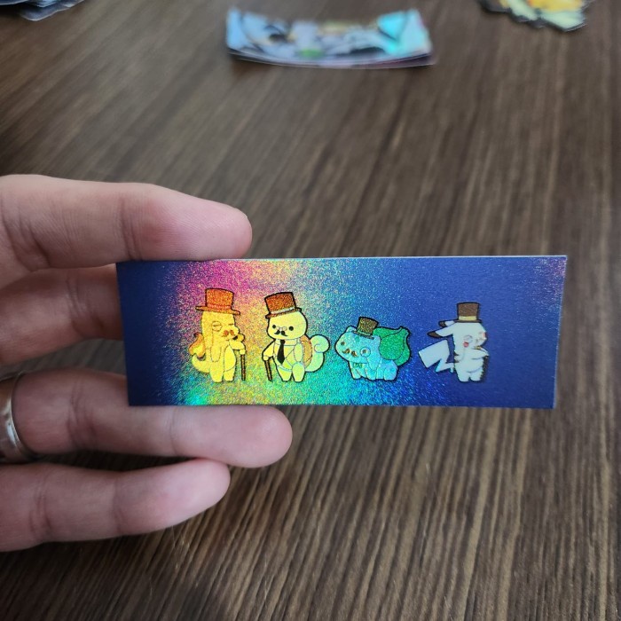 Jual Sticker Hologram Anime Slap - PSH1259 - Pokemon - Starter | Shopee ...
