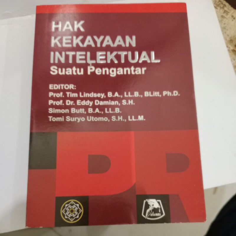 Jual HAK KEKAYAAN INTELEKTUAL Suatu Pengantar - Tim Lindsey dkk | Shopee Indonesia