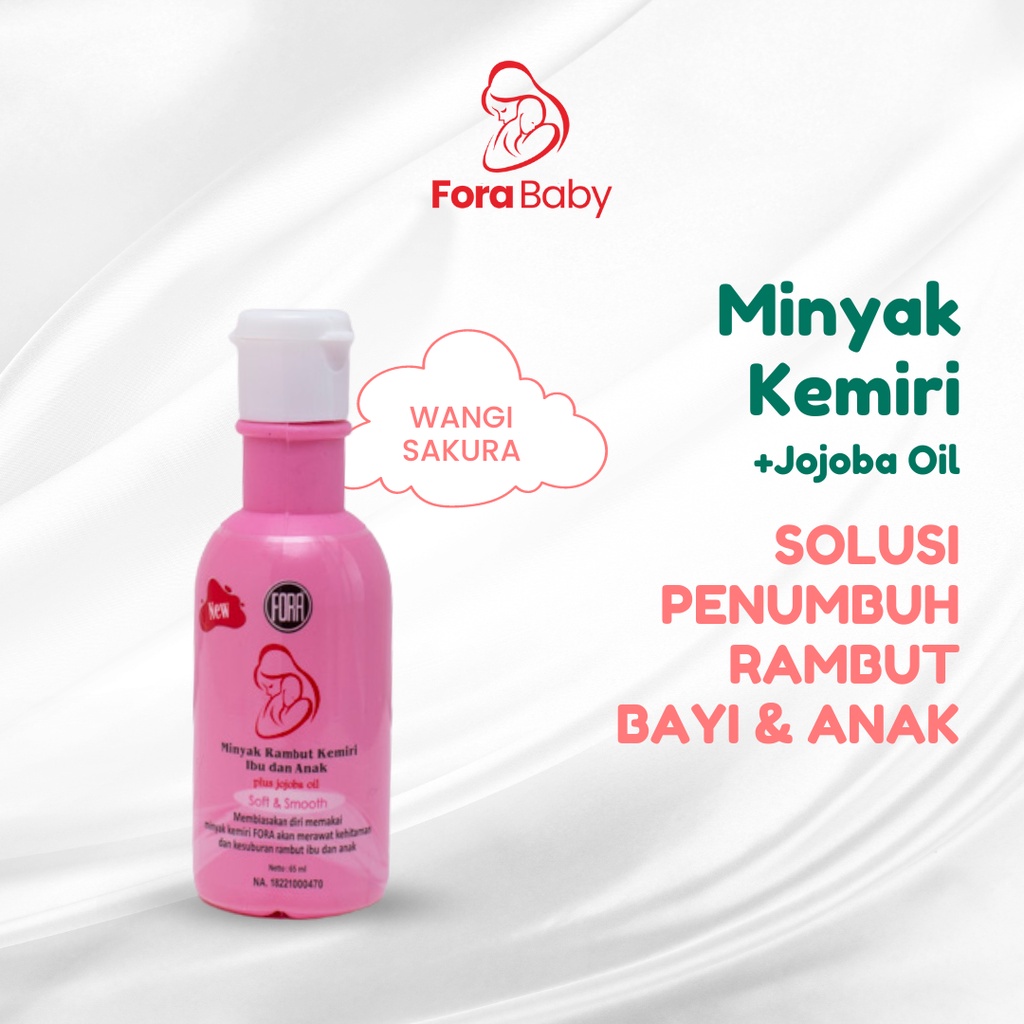 Jual Fora Natures Minyak Kemiri Penumbuh Rambut Bayi dan Anak 65ml ...
