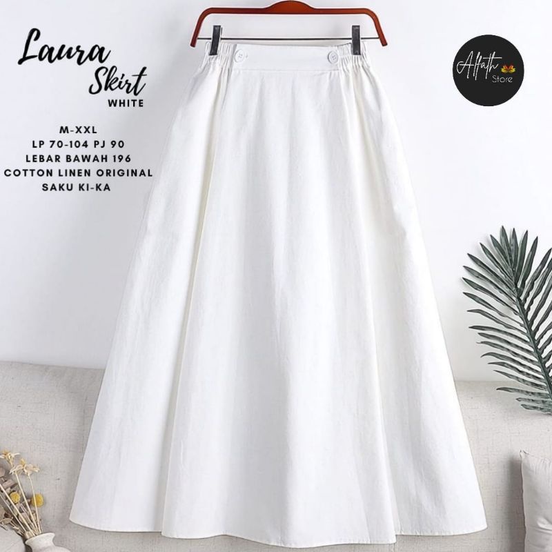 Jual LAURA SKIRT BY ALFATH | Shopee Indonesia