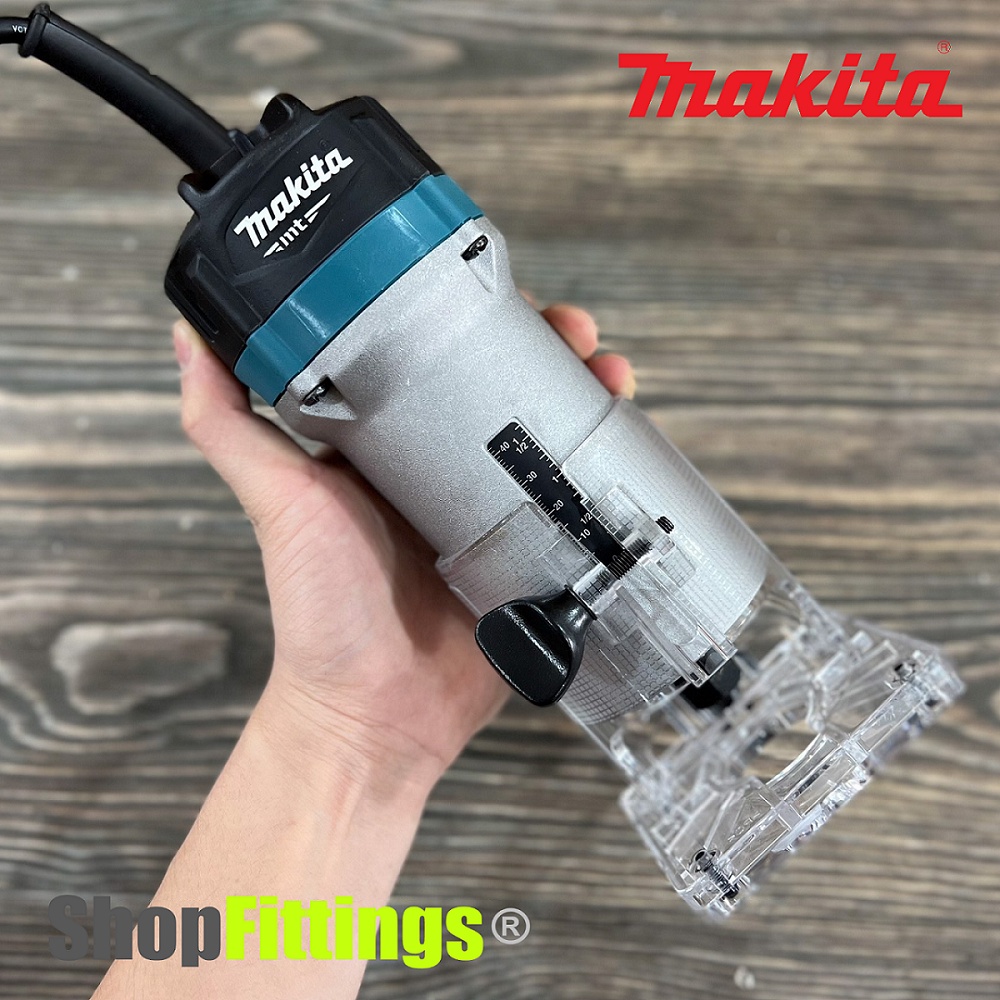 Jual Makita M 3701 Mesin Profil Kayu HPL Mini Router Wood Trimmer 6mm ...