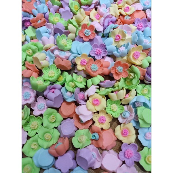 Jual CLAY BUNGA DOP (50 PCS) | Shopee Indonesia