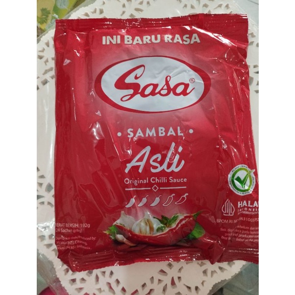 Jual Sambal Sasa Sachet isi 24 Sachet | Shopee Indonesia