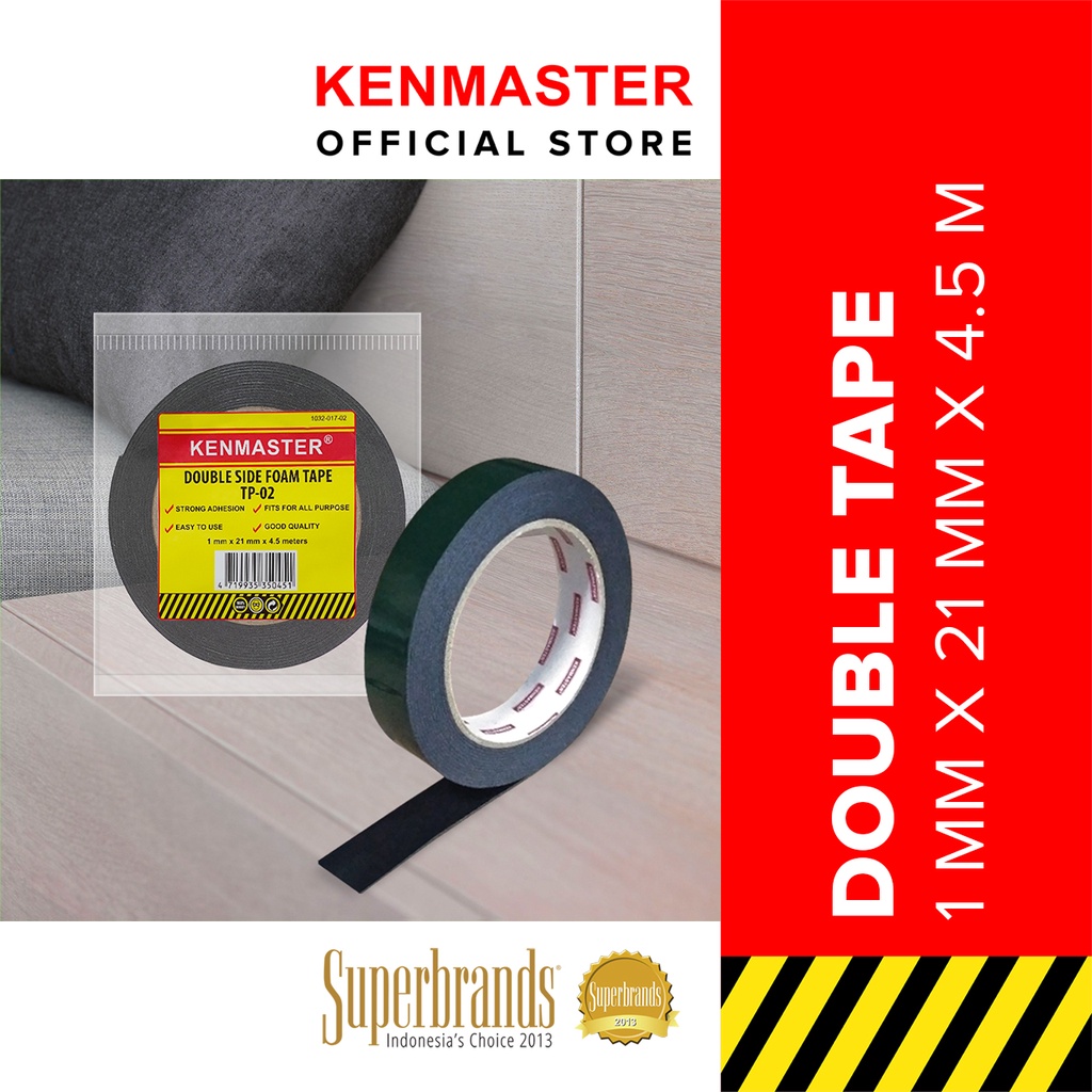 Jual Kenmaster Lem Double Bolak Balik Hijau TP02 - LEM-111 | Shopee ...