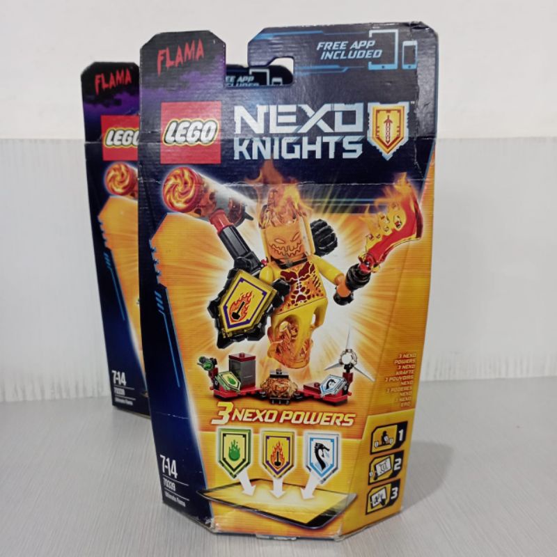Jual ori original lego nexo knights 70339 ultimate flama 7-14 3 powers ...