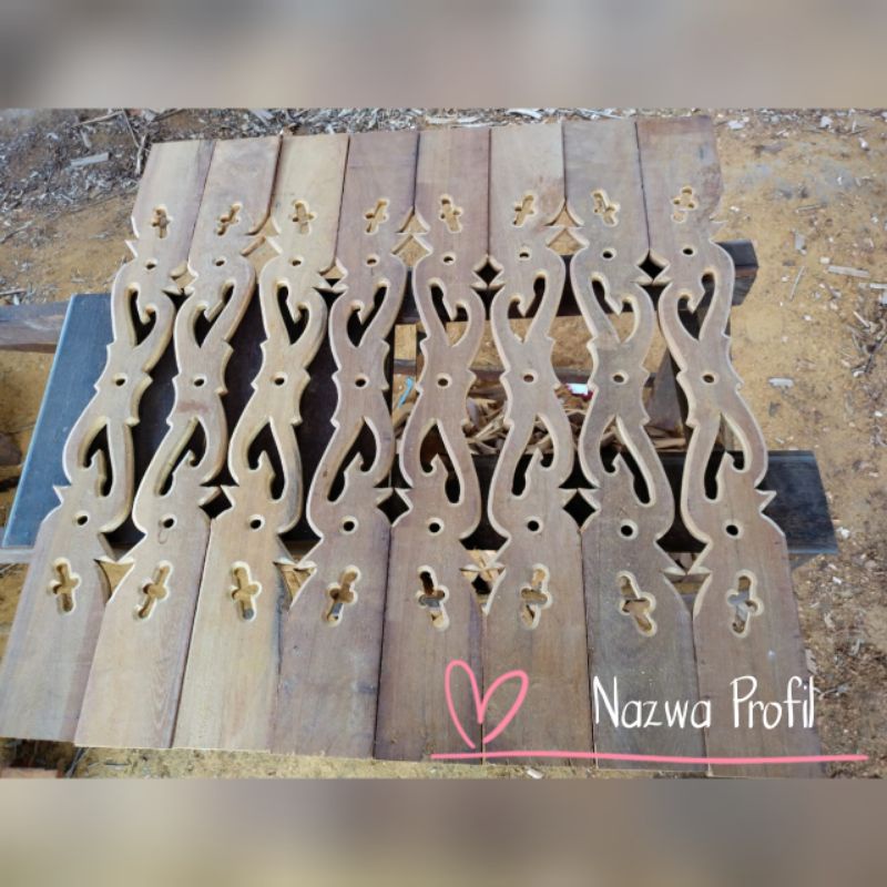 Jual Pagar ukir Tinggi 50cm | Shopee Indonesia