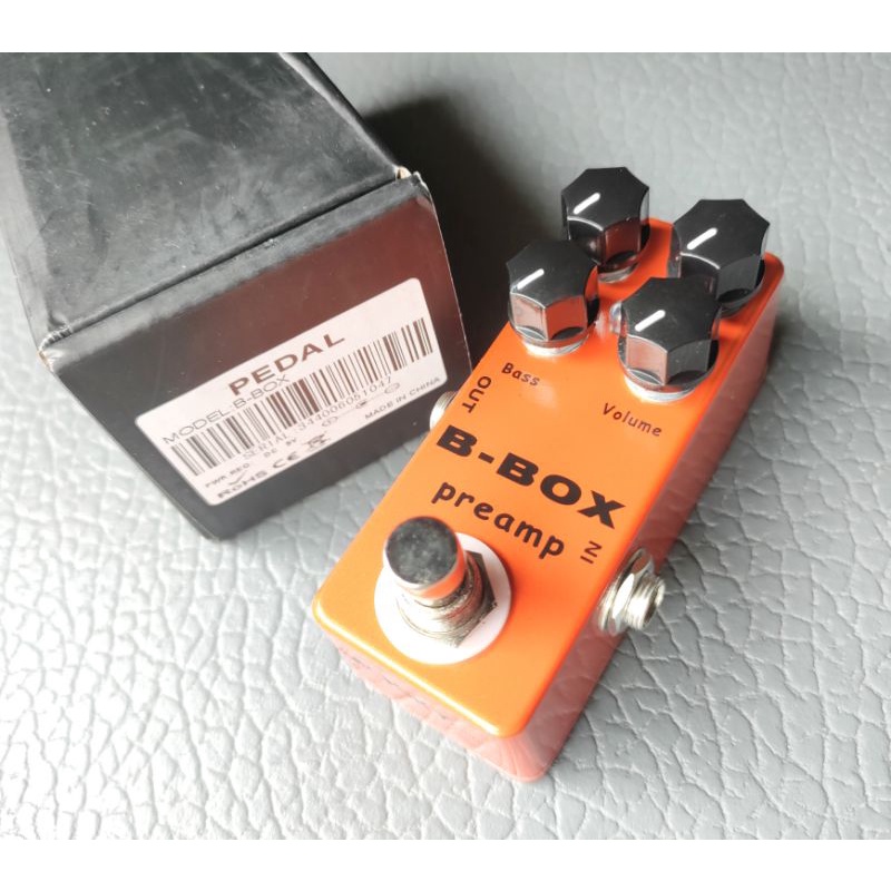 Jual PROMO HARGA Bbox mosky B-Box mosky B Box preamp BB preamp mosky efek pedal gitar Baru ...