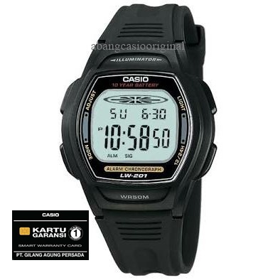 Jual JAM TANGAN Casio LW - 201 - 1 LW-201 LW 201 Original RESMI ...