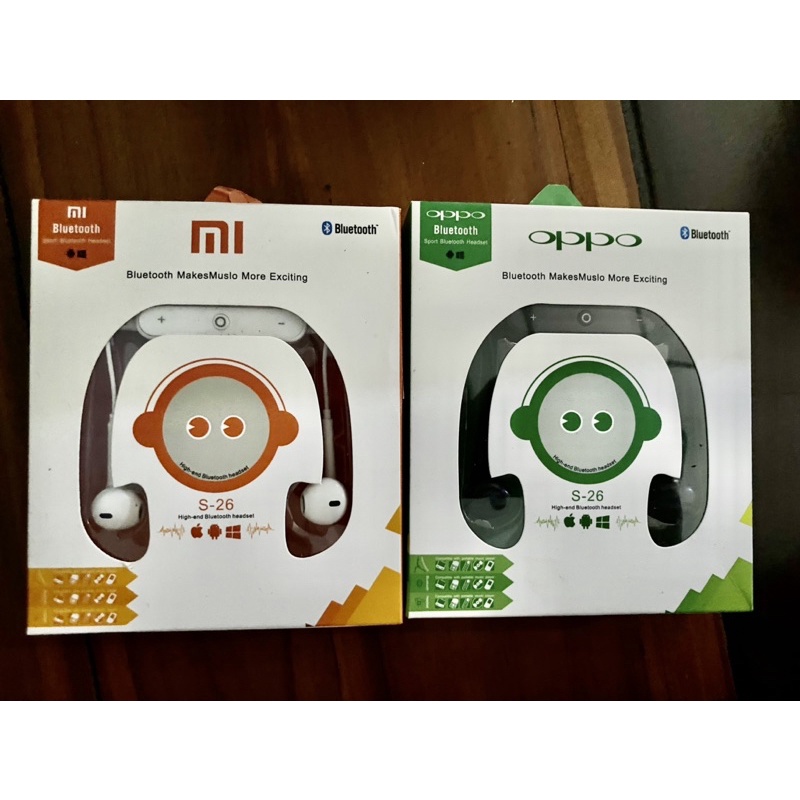 Jual HEADSET BLUETOOTH KABEL (MATI/NYALA SEBELAH) | Shopee Indonesia
