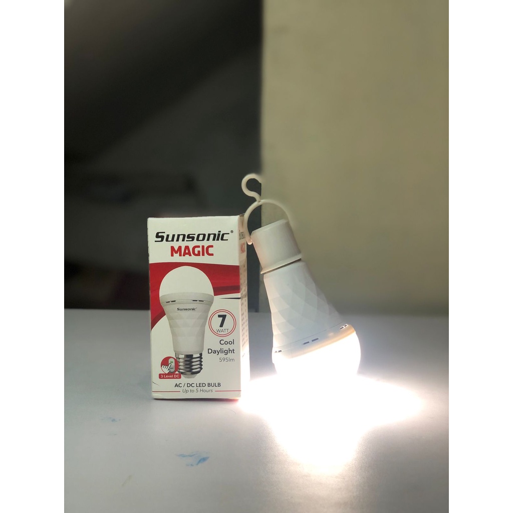 Jual Sunsonic Magic Emergency LED Lampu Darurat 7 9 12 18 Watt | Shopee ...