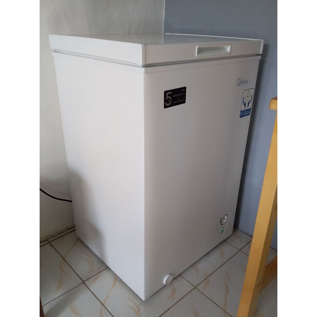 Jual Midea Chest Freezer Hs-129C 100L | Shopee Indonesia