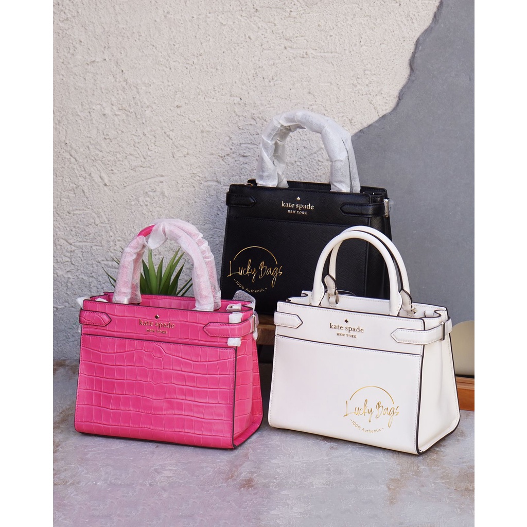 Jual kate spade staci small satchel (authentic / original ) | Shopee ...