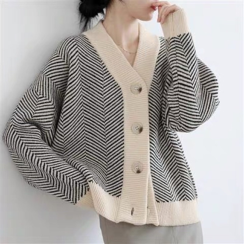 Jual CANARA - CARDIGAN KNIT VALERIE CARDIGAN KOREA FASHION IMPORT CARDIGAN Korean Outer ...