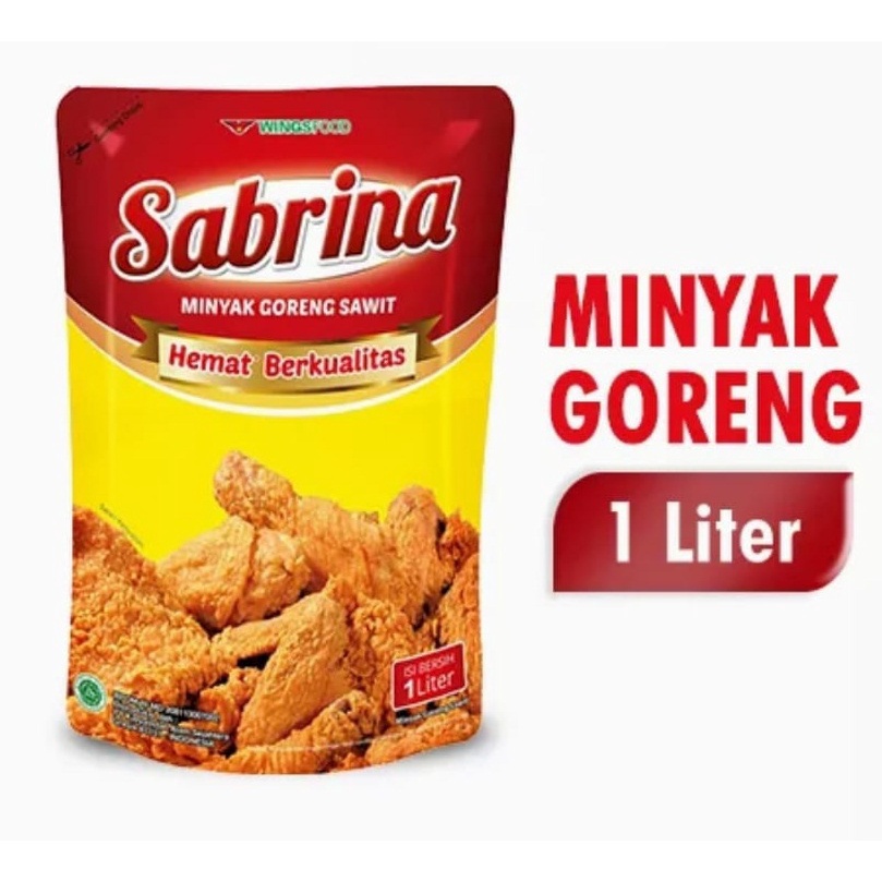 Jual [TERMURAH] minyak goreng 1 liter sabrina | Shopee Indonesia