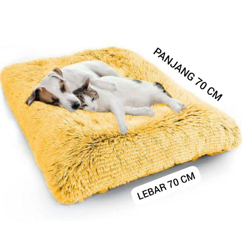 Jual Kasur Bulu Kucing/Anjing Super Raksasa (hangat lembut dan nyaman ...