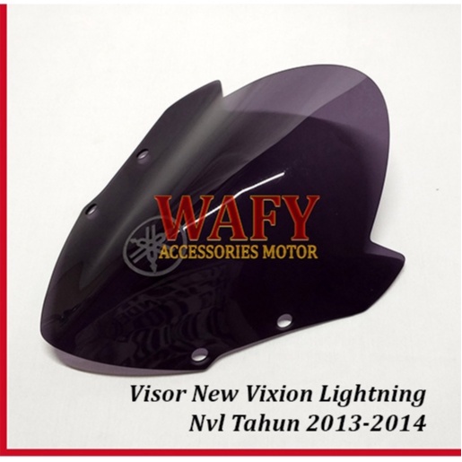 Jual Visor New Vixion Nvl , Winshild New Vixion Lancip Bening/Logo ...
