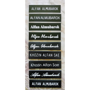 Jual NAMA GRAFIR UKIR AKRILIK/NAMA DADA AKRILIK/PAPAN NAMA-PENITI ...
