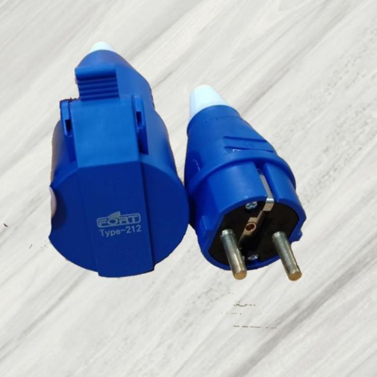 Jual Terkini STEKER INDUSTRI 2P+E 16A / 250V INDUSTRIAL PLUG 2 POLE ...