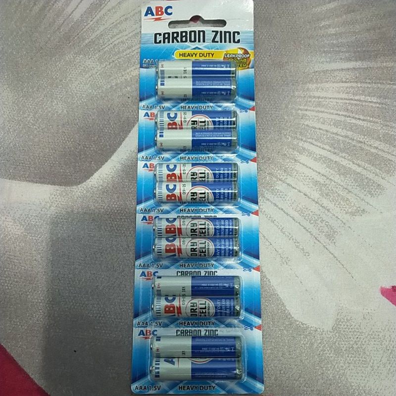 Jual baterai ABC AAA A3 isi 2pc | Shopee Indonesia