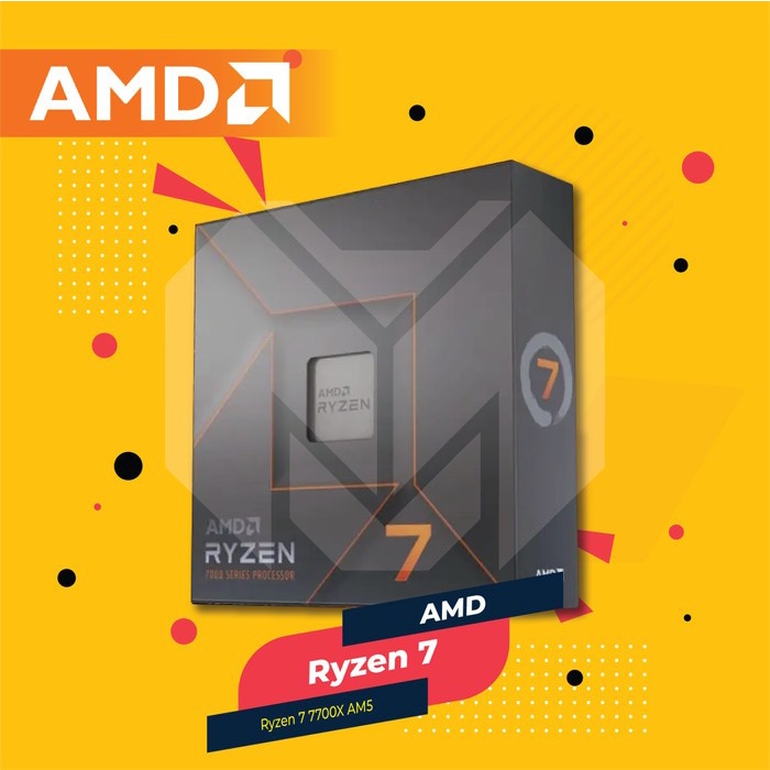 Jual AMD Ryzen 7 7700X 8 Core 16 Thread 5.4Ghz AM5 Processor | Shopee Indonesia