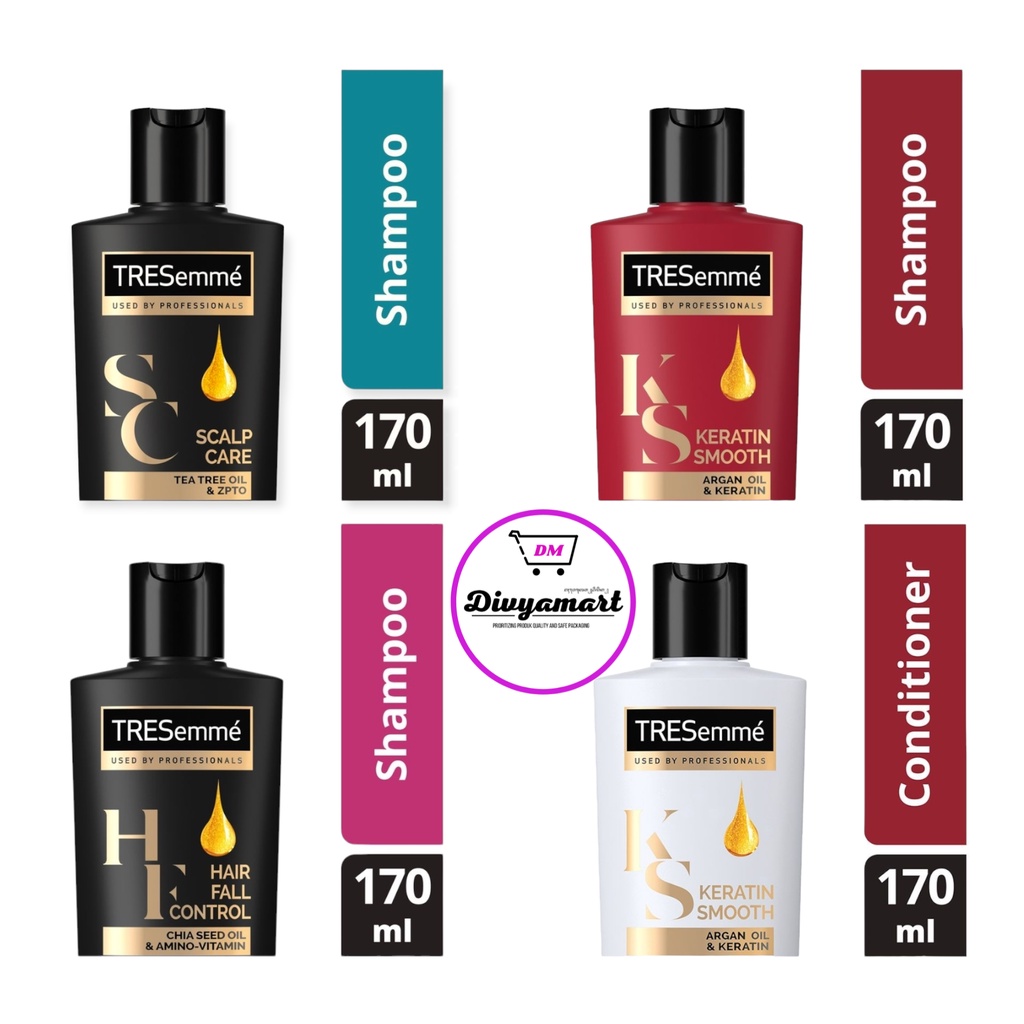 Jual Tresemme Shampoo Keratin Smooth Dan Scalp Care 100 Original 170ml