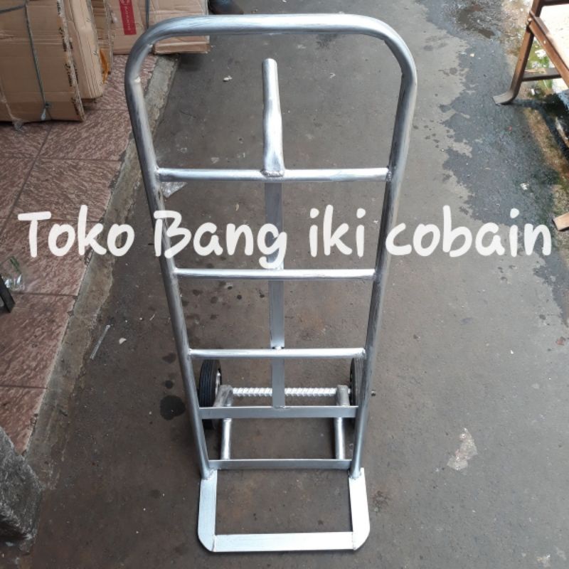 Jual Troli Angkut Barang 300kg Gerobak Trolley Barang 7 inch | Shopee ...