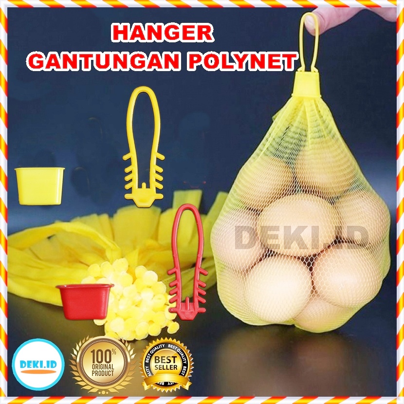 Jual Hanger Polynet Gantungan Jaring Buah Ecer Satuan Polinet Rambang ...