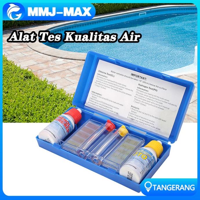 Jual Kit Uji PH Air/Water PH Test Kit/Kit Tes PH Kolam Renang | Shopee ...