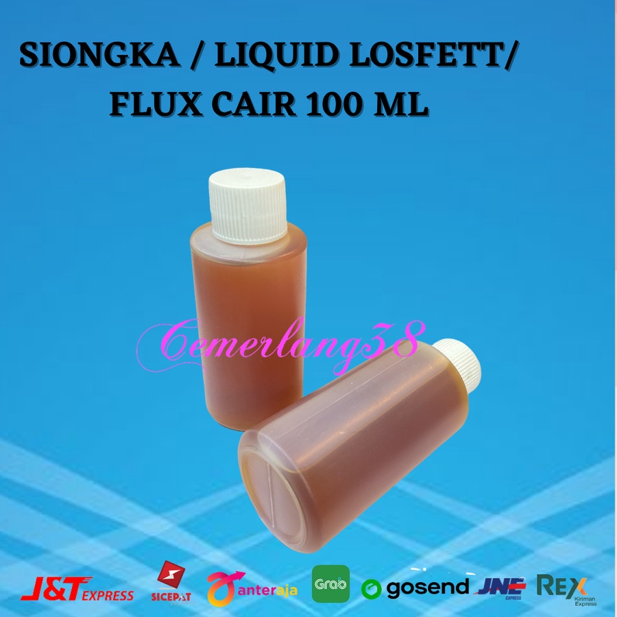 Jual Songka Cairan pasta cair SIONGKAK bsr / SIONGKA / FLUX CAIR ...