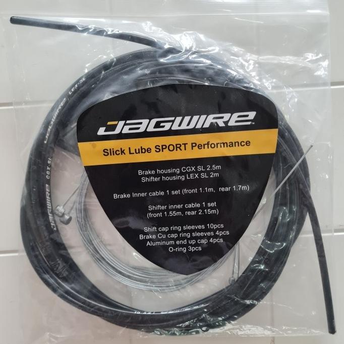 Jual Kabel set JAGWIRE CGX LEX SL slick lube Brake Shifter rem cable mxl | Shopee Indonesia
