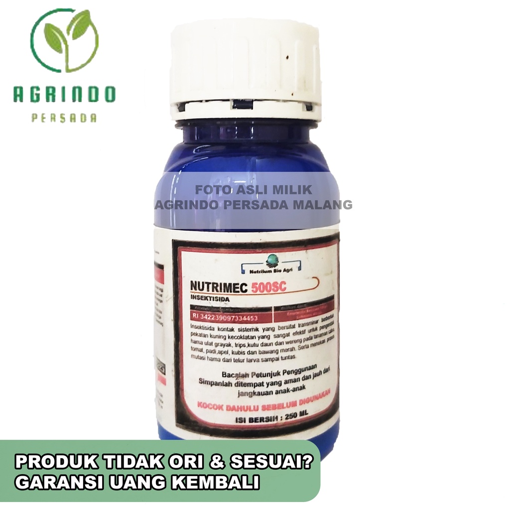 Jual Insektisida Nutrimec 500SC 250ml | Emamectin benzoat Lufenuron | Pembasmi Hama Ulat pada ...