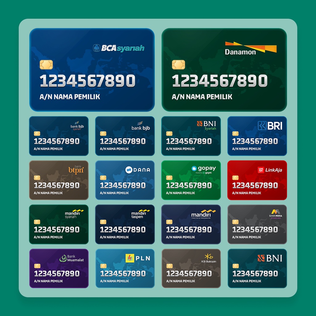 Jual Desain Sticker Whatsapp Custom Rekening E-money Tagihan (+Animasi ...