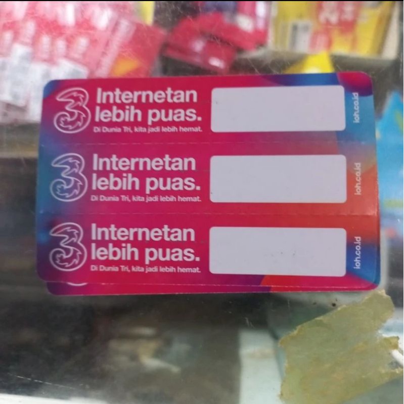 Jual VOUCHER TRI KOSONG NASIONAL | Shopee Indonesia